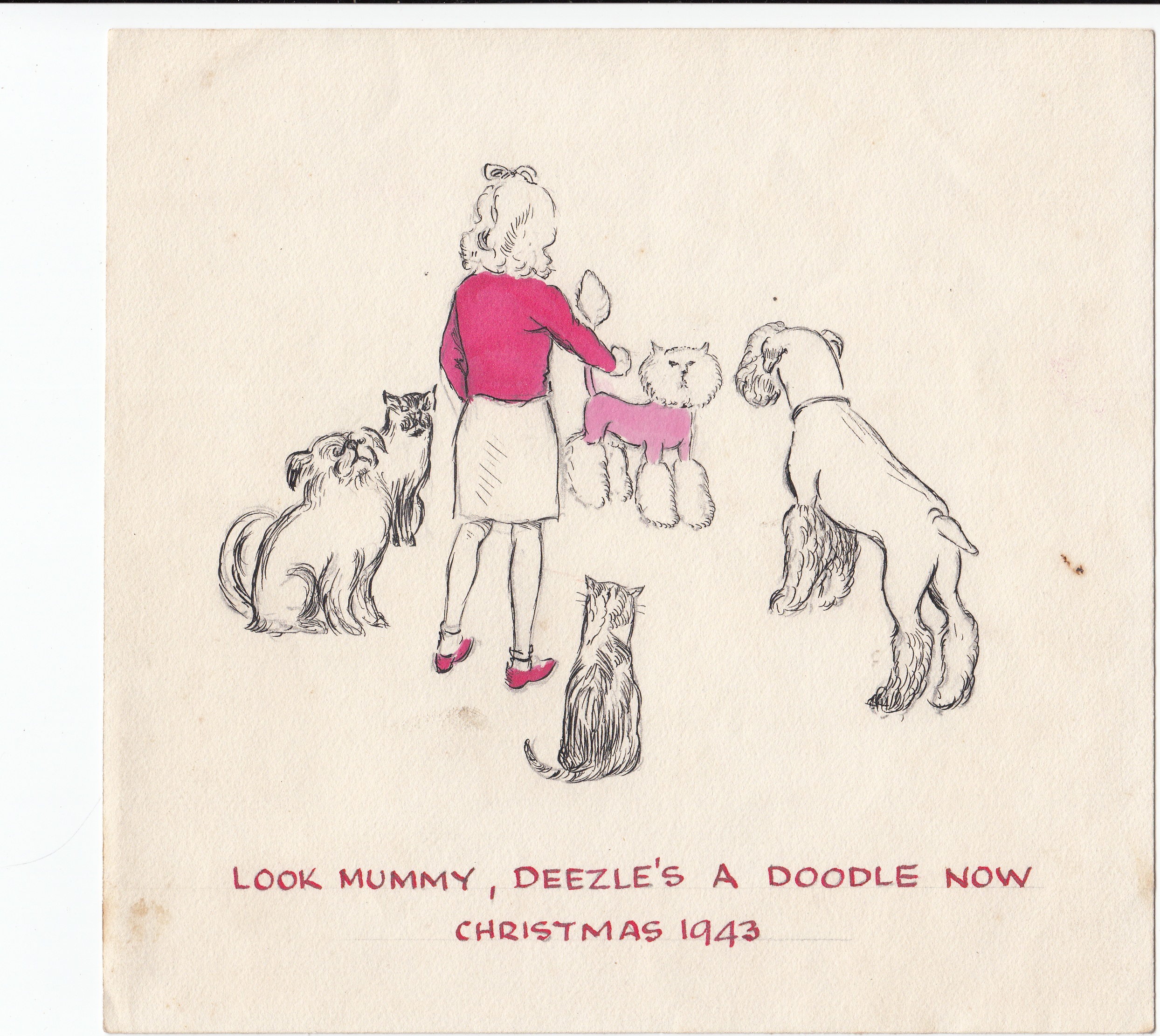 Jack Fielding's Christmas cards | Christmas at Fielding and Platt ...